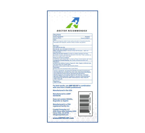 AMP Relief Pain Cream – AMP RELIEF